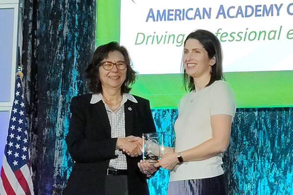 McDonald receives AAOP research award - UW Medicine | Rehabilitation ...